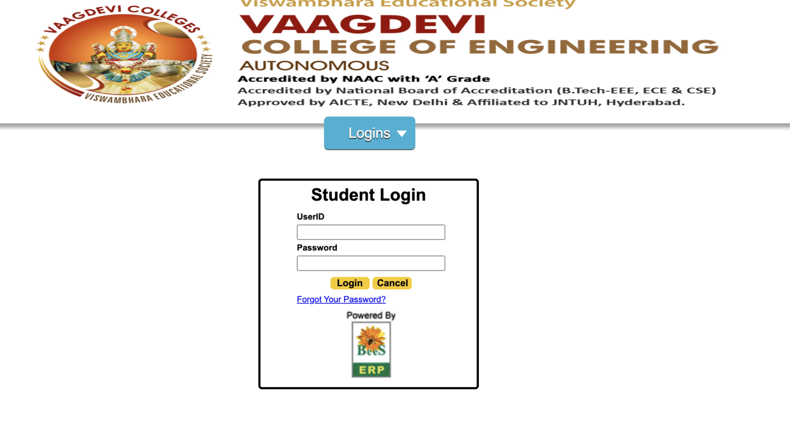 Vaagdevi College of Engineering Results 2024 {Out 28th Dec} Download Marksheet @www.vaagdevi.edu.in